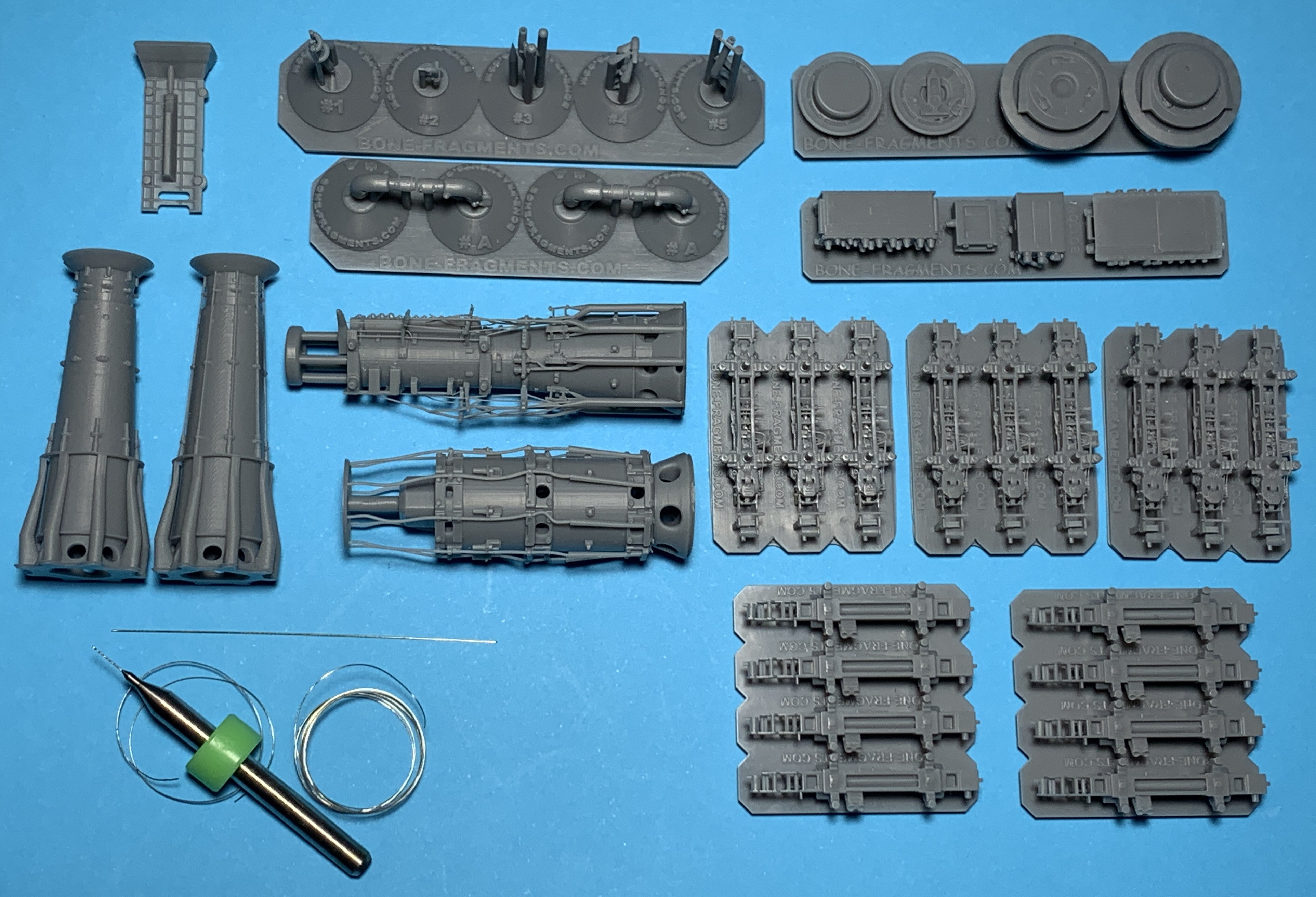 BF48007 B-1B CRL SET – BONE FRAGMENTS