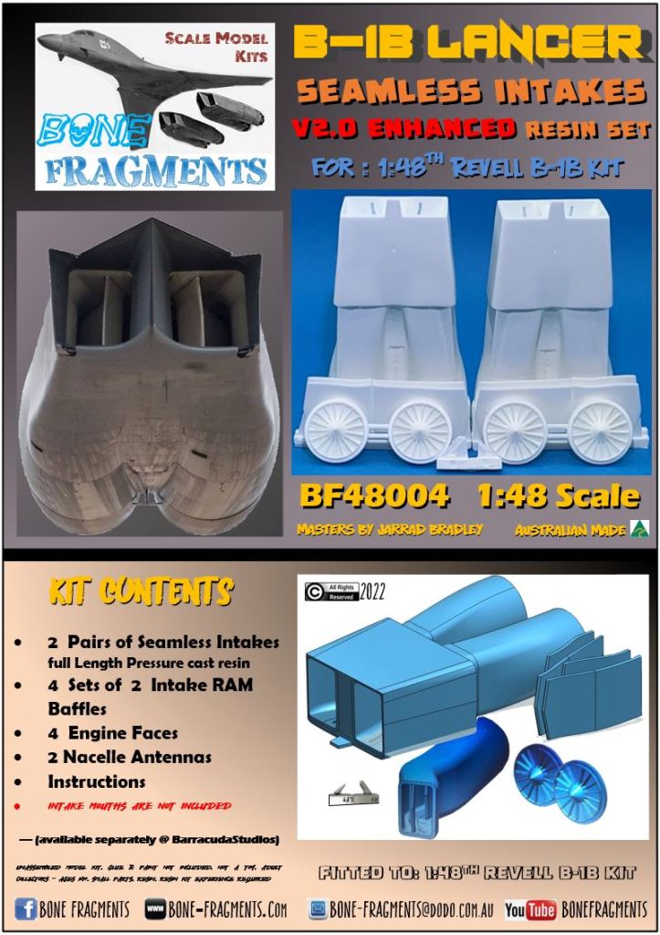 BONE FRAGMENTS – SCALE MODEL KITS